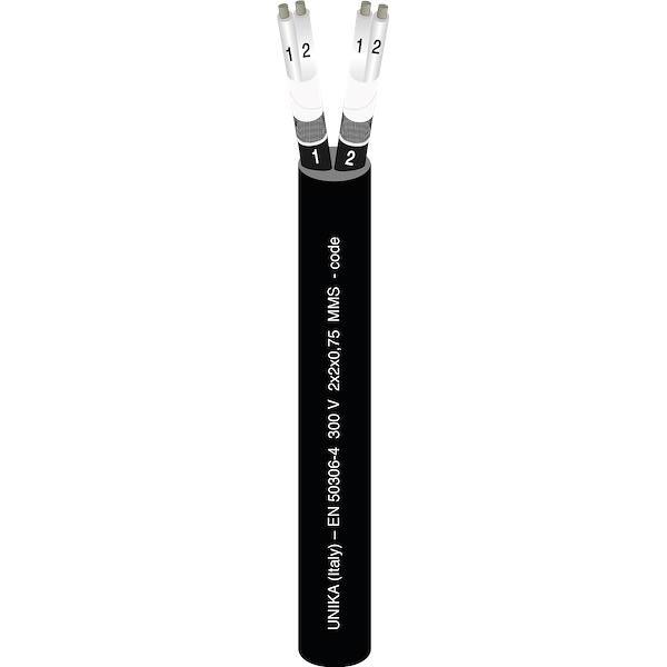 UNIRAIL TW – EN 50306-4 300 V – type MMS (Table 5), Multipair cables ...